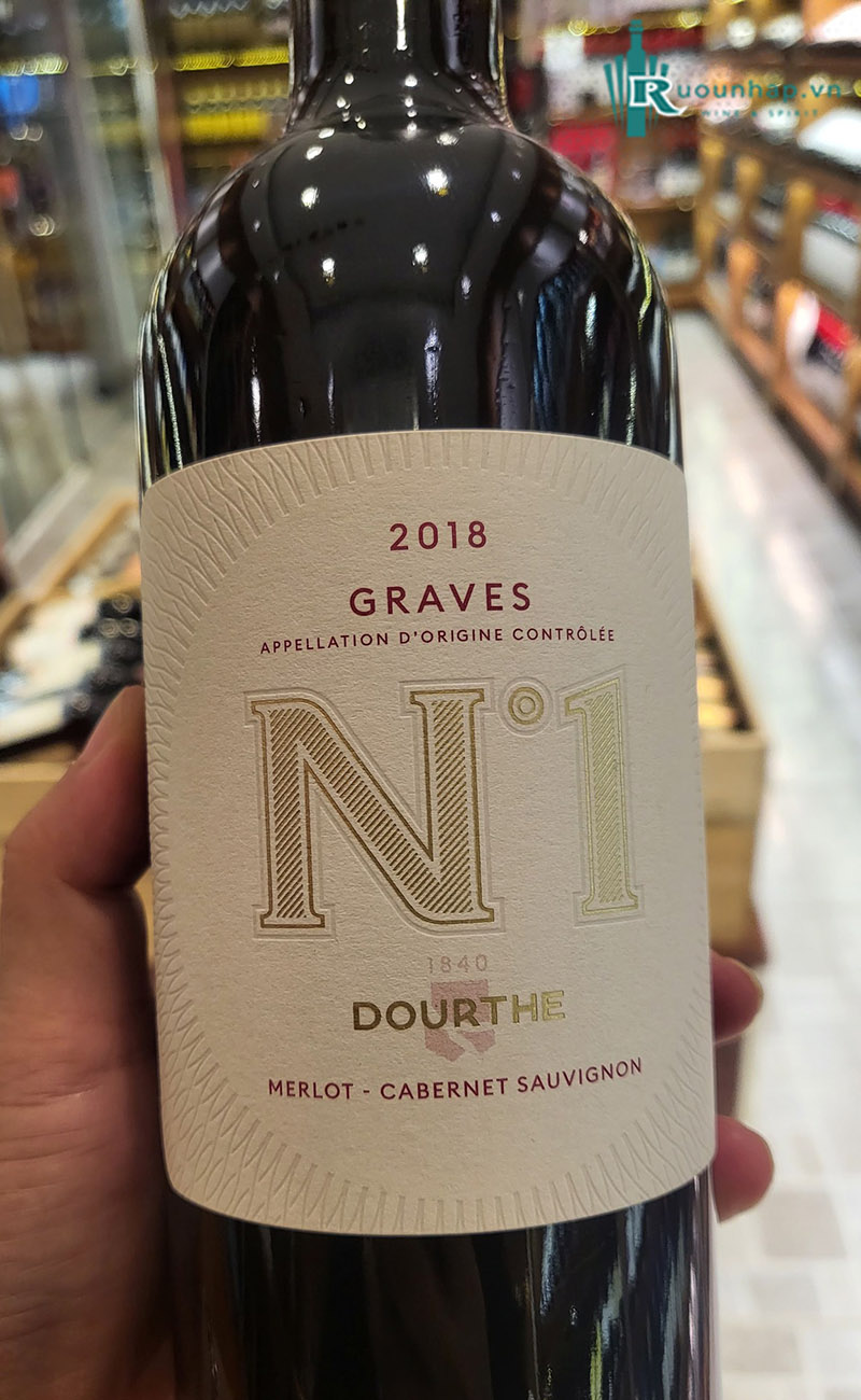 Rượu Vang Dourthe N°1 Graves - Rượu nhập